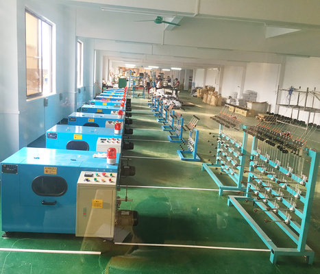 Durable Earphone Wire Twisting Machine , Cable Twisting Machine Low Noise supplier
