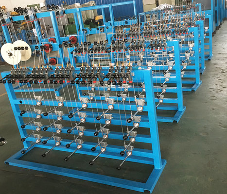 Durable Earphone Wire Twisting Machine , Cable Twisting Machine Low Noise supplier