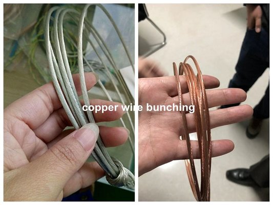 Electronic Wire And Cable Copper Wire Twisting Machine With 800-1200 RPM Speed supplier