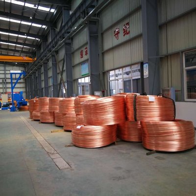 Upwards Continuous Casting Machine For Oxygen Free Copper Rod Wire Drawing supplier