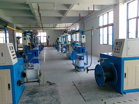 Blue Cable Manufacturing Machine For 4*2.5mm 4*1.5mm 3*2.5mm 2.5mm 1.5mm Wire supplier
