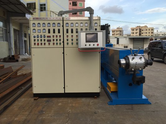 Dual Color Dual Layer Electric Wire Cable Sheathing Machine High Speed Extrusion supplier