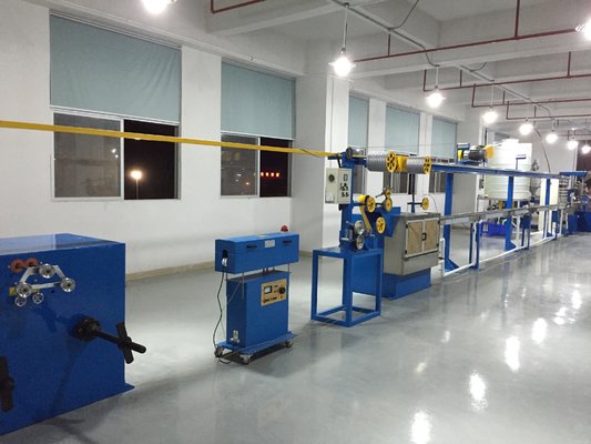 Insulation Wire And Cable Extrusion Machine , Pvc Cable Extruder Machine supplier