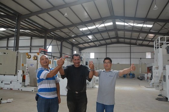 6000 Kgs Single Screw Wire Extrusion Machine Cable Making 380V 50HZ XLPE supplier