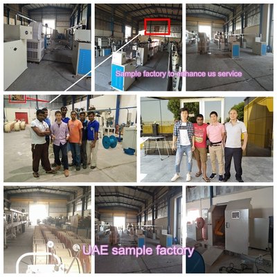 Single Screw 65KW Power Wire Extrusion Machine Wire And Cable Manufacturing supplier