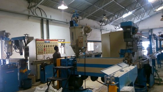 Automotive Cable Manufacturing Machine , Car Wire Making Machine 380 Voltage supplier