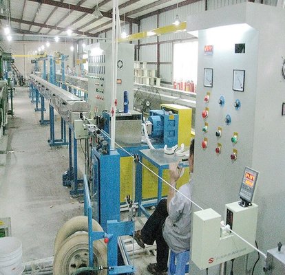 Silicone Wire Manufacturing Machine And Cable Manufacturing Equipment Low Noise supplier