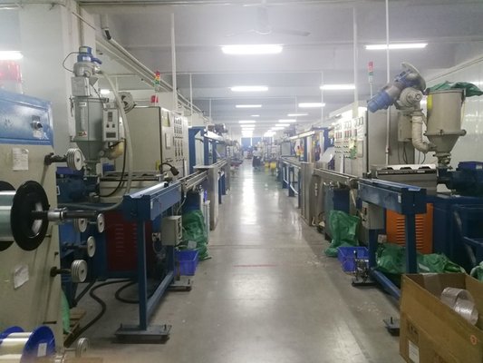 50 Simplex And Duplex Soft Optical Fiber Cable Manufacturing Machinery Production Line supplier