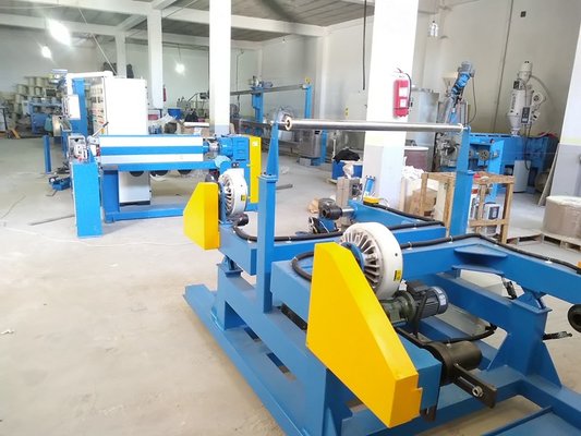 1- 4 Cores Cable Manufacturing Machine , PVC Cable Extrusion Line supplier