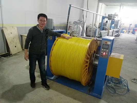 380v Wire And Cable Extrusion Machine , Algeria Power Cable Making Equipment supplier