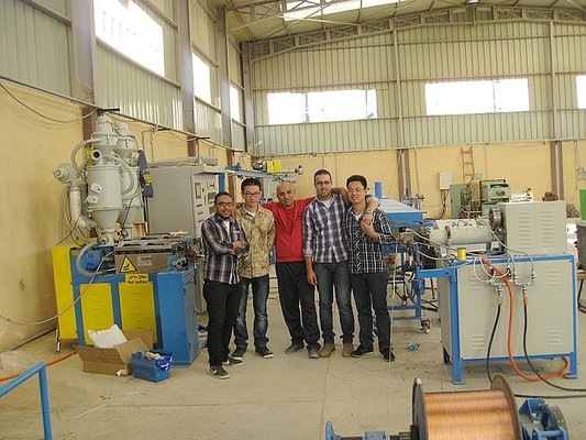 Silicone Wire Manufacturing Machine And Cable Manufacturing Equipment Low Noise supplier