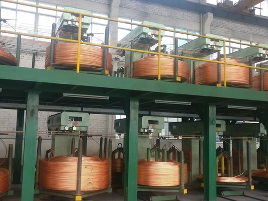 Copper Rod 6mm-60mm Wire And Cable Machinery  , Upward Casting Machine supplier