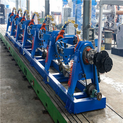 Blue Bow Type Stranding Machine  For Aluminum Copper Steel  And ACSR Wire supplier