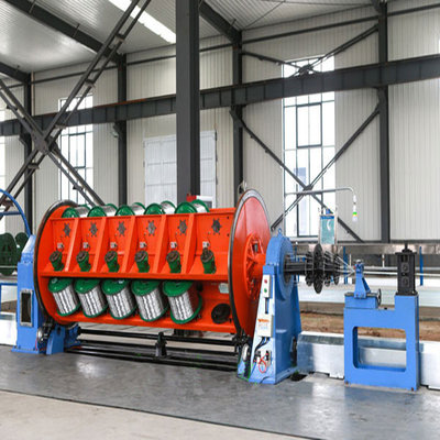 SGS Wire Twisting Machine  ,  Rigid Stranding Machine For Sector / Round Conductor And Pre - Spiral Sector supplier
