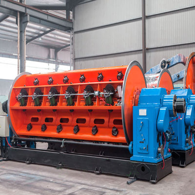 SGS Wire Twisting Machine  ,  Rigid Stranding Machine For Sector / Round Conductor And Pre - Spiral Sector supplier