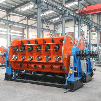 SGS Wire Twisting Machine  ,  Rigid Stranding Machine For Sector / Round Conductor And Pre - Spiral Sector supplier