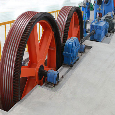 SGS Wire Twisting Machine  ,  Rigid Stranding Machine For Sector / Round Conductor And Pre - Spiral Sector supplier