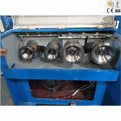 Durable 24D Horizontal Copper Wire Drawing Machine Belt Transmission Type supplier