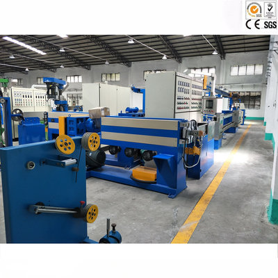 Electric Copper Wire Cable Extrusion Machine For LDPE / Nylon / Plastic supplier