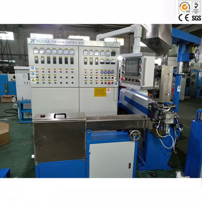 OD1.5 - 8.0mm Wire And Cable Extrusion Line Capacity 100-120Kg / Hr supplier