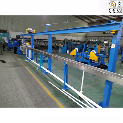 OD1.5 - 8.0mm Wire And Cable Extrusion Line Capacity 100-120Kg / Hr supplier