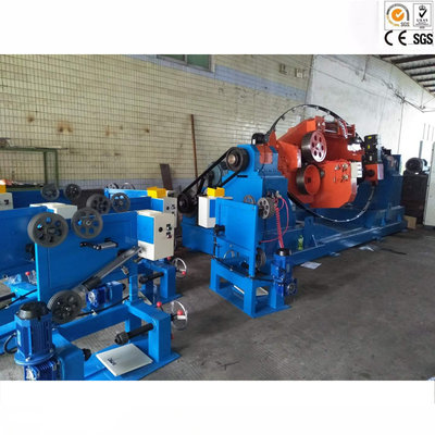 1250mm D Type Double Twist Stranding Machine For 7 Hard Copper Or Core Wires supplier