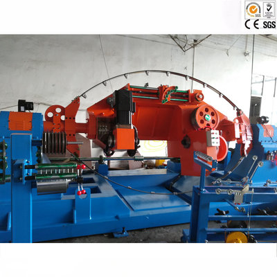1250mm D Type Double Twist Stranding Machine For 7 Hard Copper Or Core Wires supplier