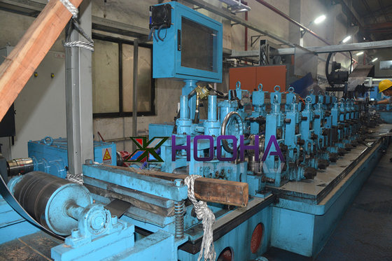 Siemens PLC Control Carbon Steel Tube Making Machine HH32 Tube Mill With Round Tube O.D. 8-32mm supplier