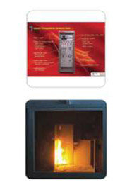Flame Test Chamber For Construction Materials , Automobiles Fire Testing Equipment