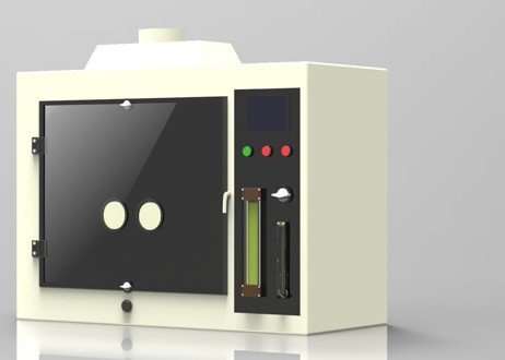 Vertical / Horizontal Flammability Tester Size Standard Automatic Ignition