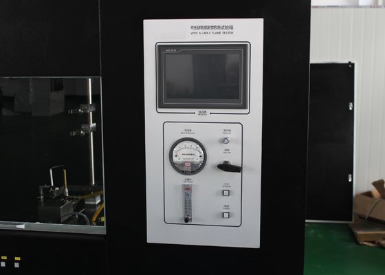 Automated Vertical Specimen Fire Testing Equipment With Test Data Accurate