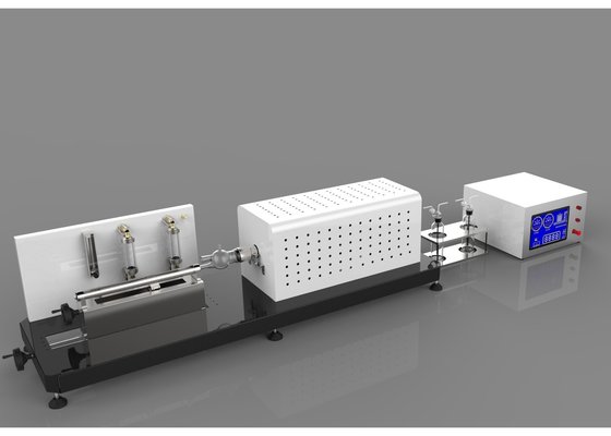 Carbon Sheet Metal Oxygen Index Tester Integral Design For IEC 60754 -1 Halogen Acid Gas