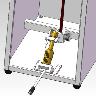 UL Approved Single Wire Vertical Flammability Test Equipment With Welding Process