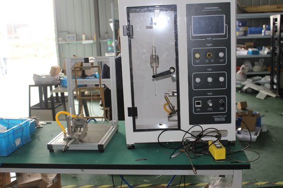 Customized Textile Vertical Flammability Tester With  Precision Needle Valve