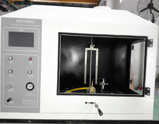 White Flammability Test Apparatus , Combustion Testing Equipment With Numerical Control Set