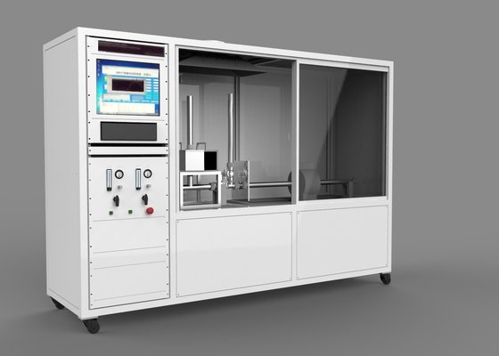Standard Size Smoke Density Tester , Nocuous Gas Analysis Equipment For Wire
