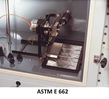 Computerized NBS Smoke Density Chamber Standard Size With Transparent Tempered Glass Door