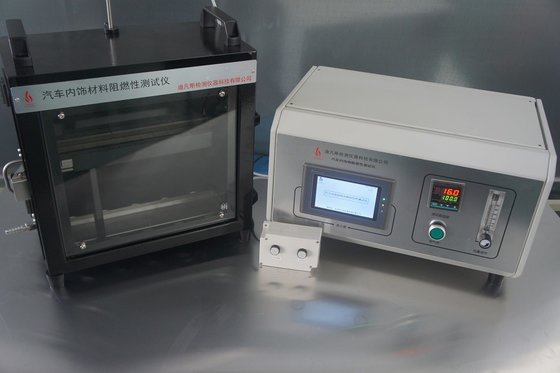 High Precision Horizontal Flammability Tester Medium Size With UL 1581 Approved