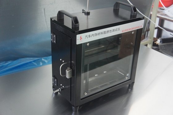 High Precision Horizontal Flammability Tester Medium Size With UL 1581 Approved