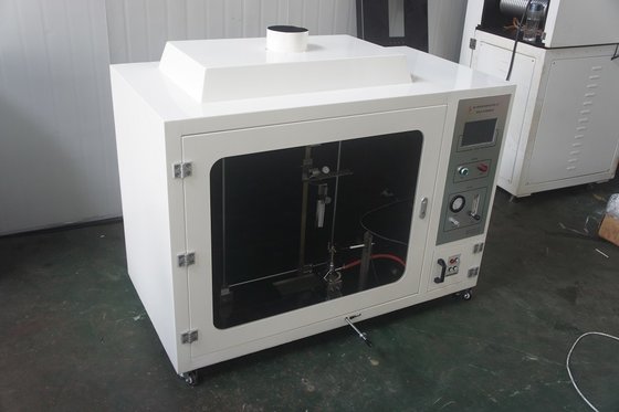 Computerized Vertical Combustion Testing Equipment With 50w Burner