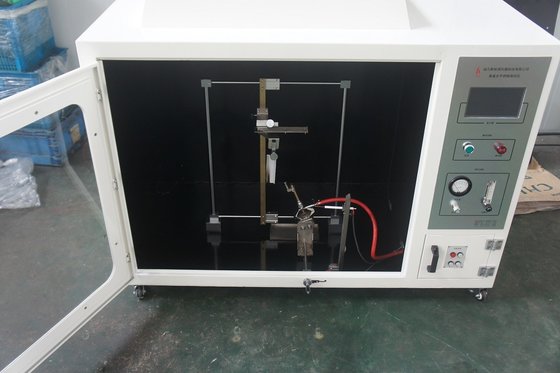 Computerized & Self-ignition horizontal flammability tester in accordance with UL 94