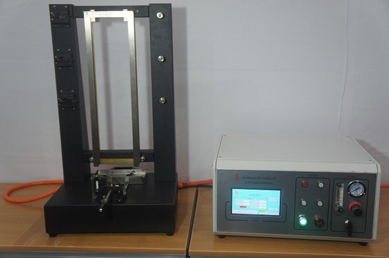 Car Interior Flammability Tester With Ash Trays / Controlling Chamber