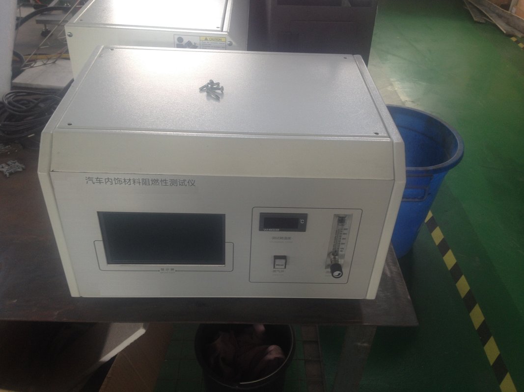 Easy Observed Horizontal Flammability Tester For Car Wires / Cables UL Standard