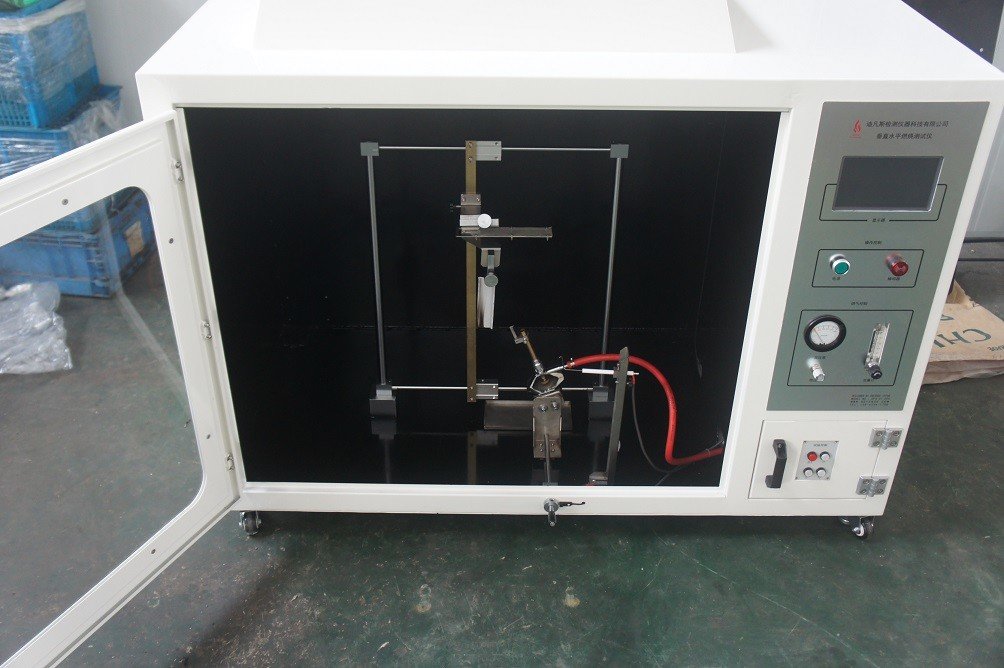 Computerized & Self-ignition horizontal flammability tester in accordance with UL 94