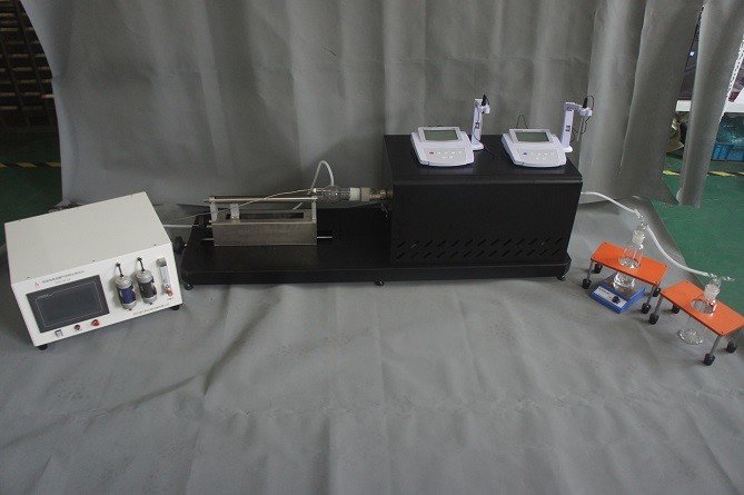 Integrated PH Halogan Tester Oxygen Index Apparatus With PLC Touch Screen