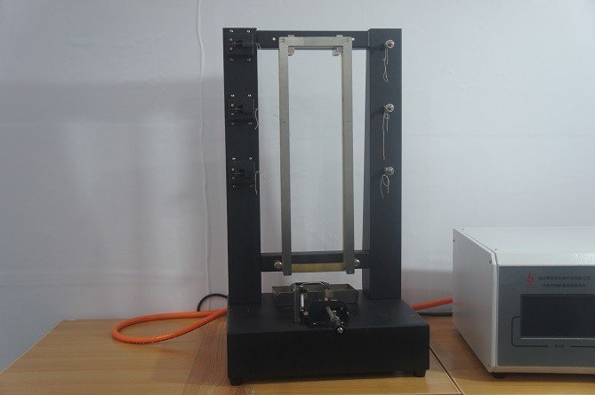Car Interior Flammability Tester With Ash Trays / Controlling Chamber