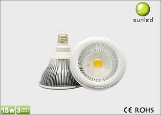 Warm White / White 15W Aluminium LED Spot Lamps for Mall / Retail Shop Lighting