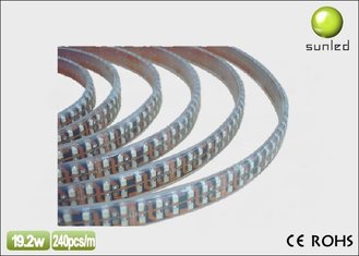 Cool White / Red / Green Double Line Flexible LED Strip Lghts Used Outdoor