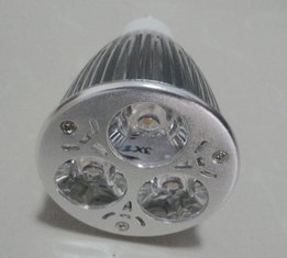 9w 12v DC 60 or 90 degree MR 16, E27, GU10 Led Spot Lamps ( 3 x 3W)