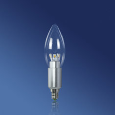 3W 2800K - 6500K E12 Dimmable 5630 Led Candle Light Bulbs for Jewelry, atmosphere lighting